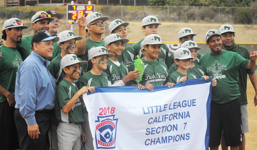 Park View Little League 12U all-stars top San Carlos to remain unbeaten ...