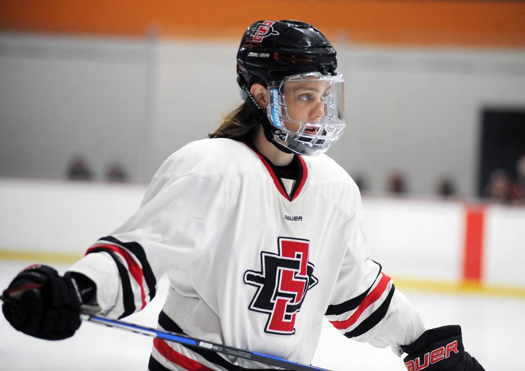 Aztecs to face off college ice hockey season with South County players ...
