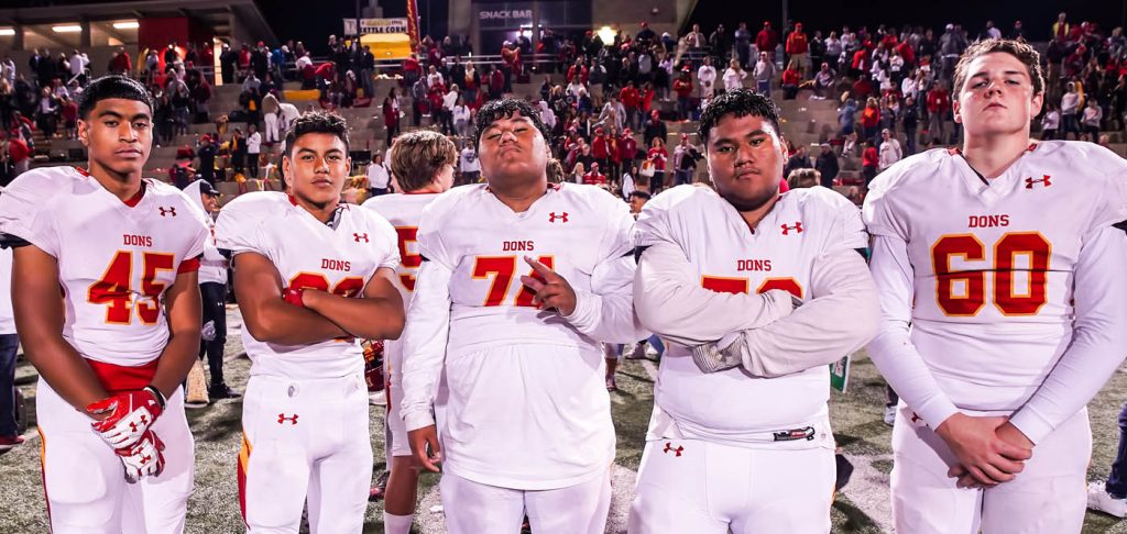 Dons kick off San Diego Section football finals with Open Division ...