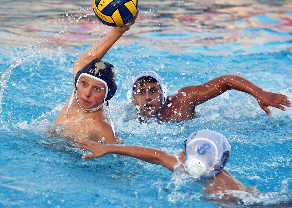 Mustangs come up big with OT win over Eagles in water polo showdown ...