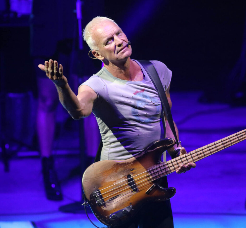 Sting performs in front of sold-out crowd at SDSU open air theater ...